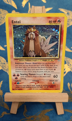 Pokémon TCG Holo Entei Neo Revelation Card 6/64 | eBay UK