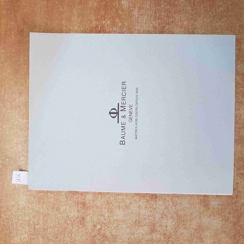 Baume & Mercier Geneve Maitres Horlogers Since 1830 Watch Catalog | eBay