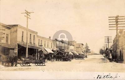 Cambria WI Wisconsin Street Scene 1906 RPPC Photo Postcard COPY | eBay