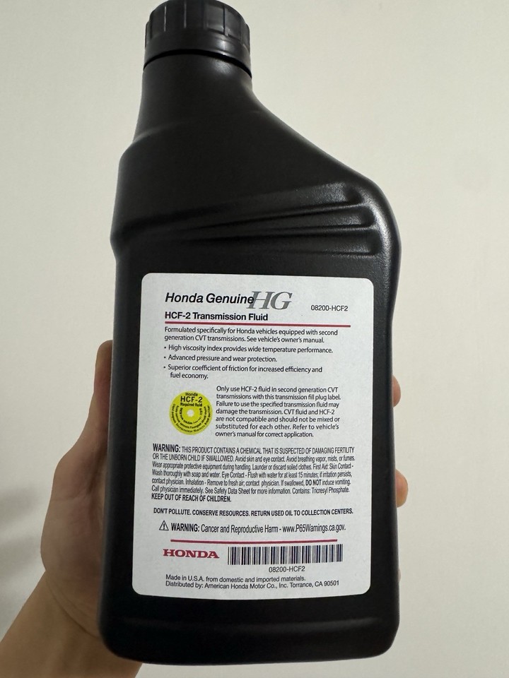 Honda HCF-2 Transmission Fluid | eBay