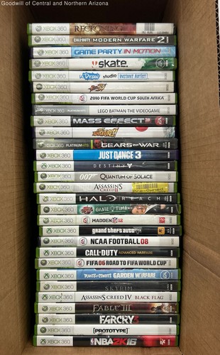 Lot Of 30 Microsoft Xbox 360 Sports Simulation Action Adventure Video ...