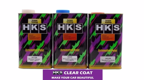 HKS 2K Clear Coat | High Gloss Automotive Finish Kit | The Auto Paint ...