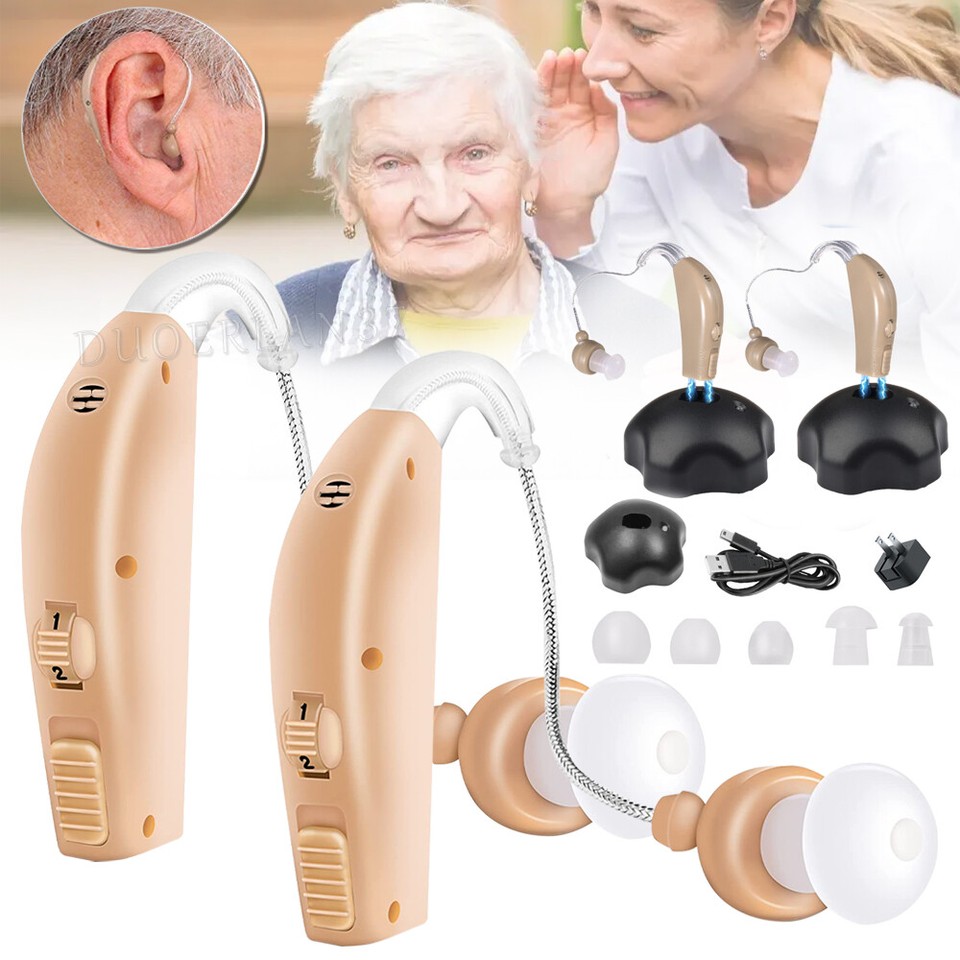 Digital Hearing Aids Rechargeable In The Ear Severe Loss Invisible High ...