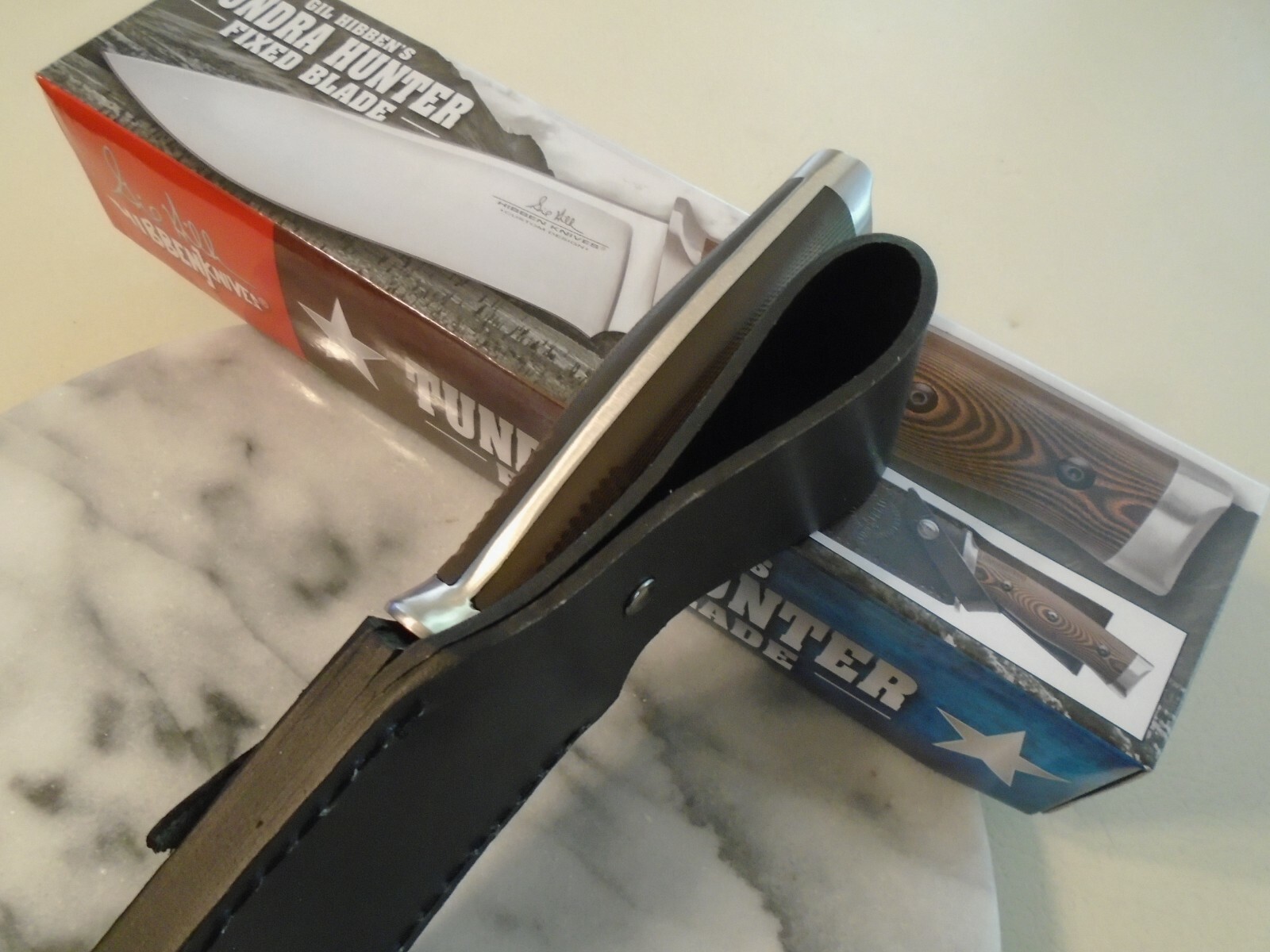 Gil Hibben Tundra Hunter Bowie Fixed Blade Combat Knife Full Tang ...