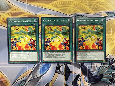 Yugioh Overexaggeration Common DUNE (x3) | eBay