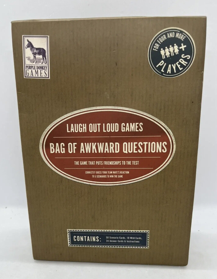 Laugh Out Loud Games Bag of Awkward Questions Party Game New Sealed | eBay