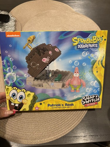 SpongeBob SquarePants Patrick’s Rock Snap And Switch Set Brand New 103 ...