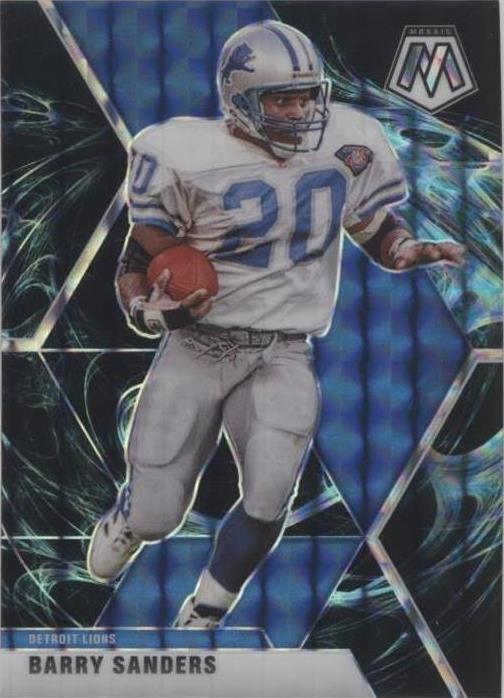 2020 Panini Mosaic - Barry Sanders #76 Genesis Mosaic Prizm for sale ...