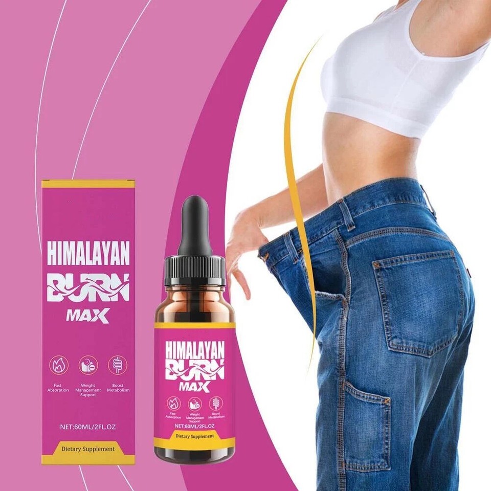 Himalayan Burn Max Advanced Liquid Drop Supplement 60ML / 2 FL.OZ NEW ...