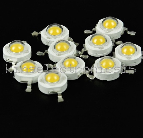 10PCS 3W Led Chip High Power LED Beads 200LM Warm White NEW | eBay