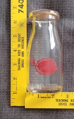 Sealtest Half Pint Glass Bottle with Paper Cap | eBay