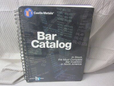 Vintage Castle Metals Bar Catalog The Most Complete Bar Inventory in N ...