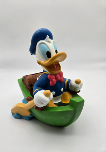 Disney Donald Duck Row Boat Vintage Coin Bank | eBay