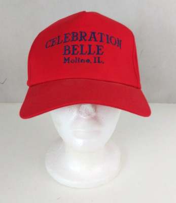Vintage JHats Celebration Belle Moline, IL. Embroidered Adjustable ...