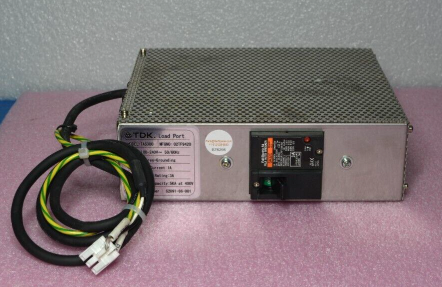 TAS300 / TDK BREAKER BOX TYPE F1 (0190-17837) 100-240V 400V / TDK | eBay