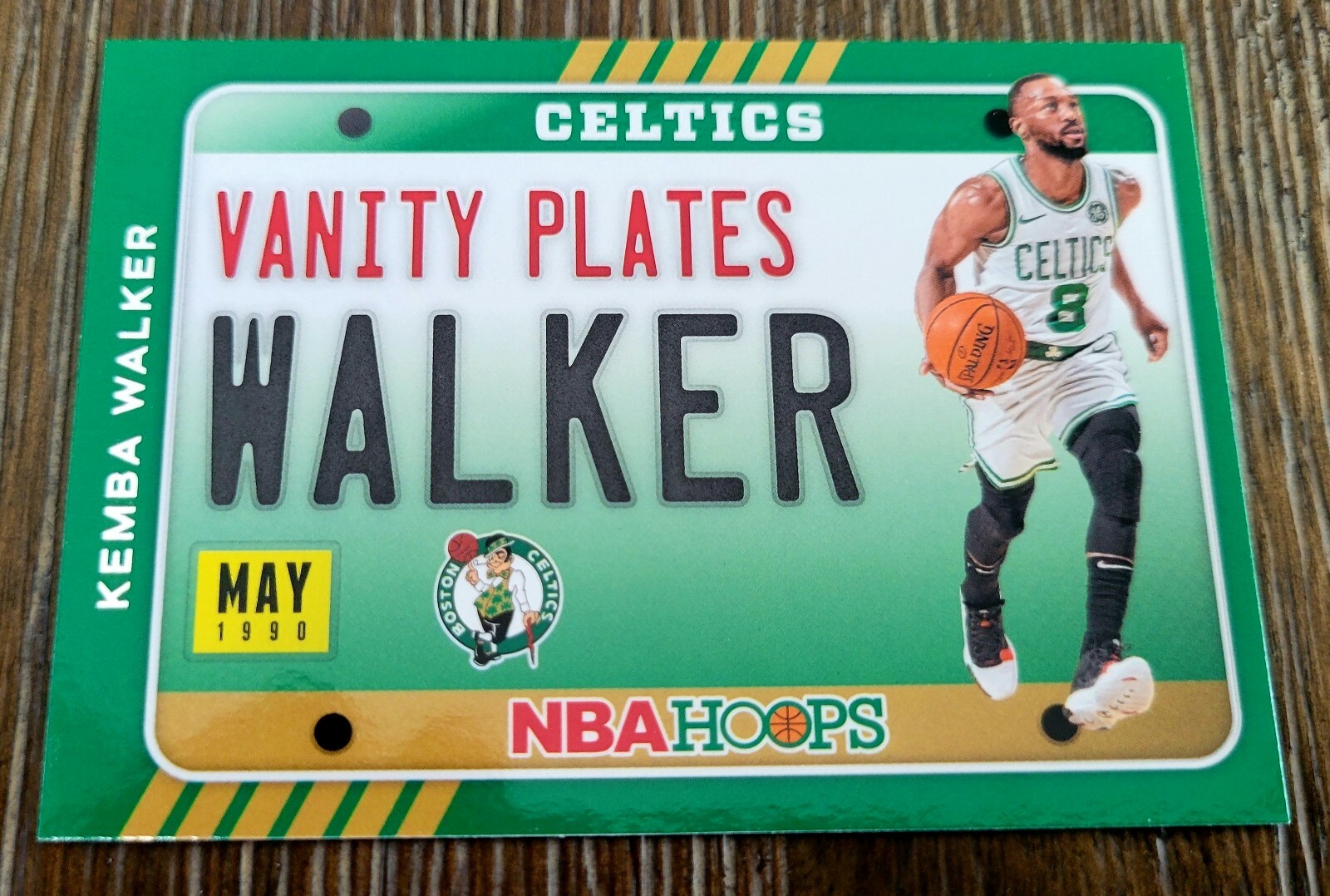 2020-21 Panini NBA Hoops - Vanity Plates #18 Kemba Walker for sale ...