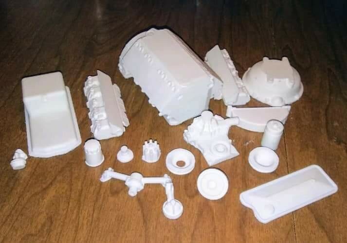 1/8 scale Buick nailhead engine Lindberg Monogram Revell Rat Hot Street ...