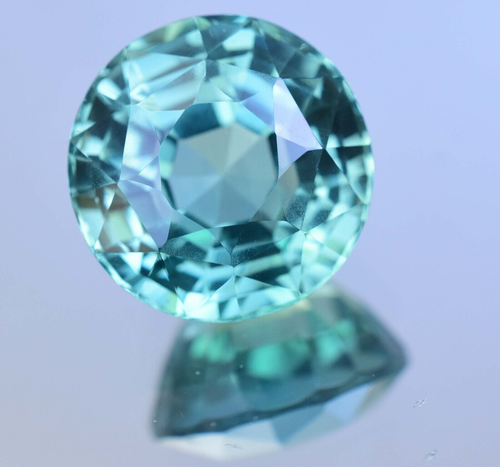 Flawless 46.30 Ct Natural Bi-Color Parti Sapphire Round Certified Loose ...