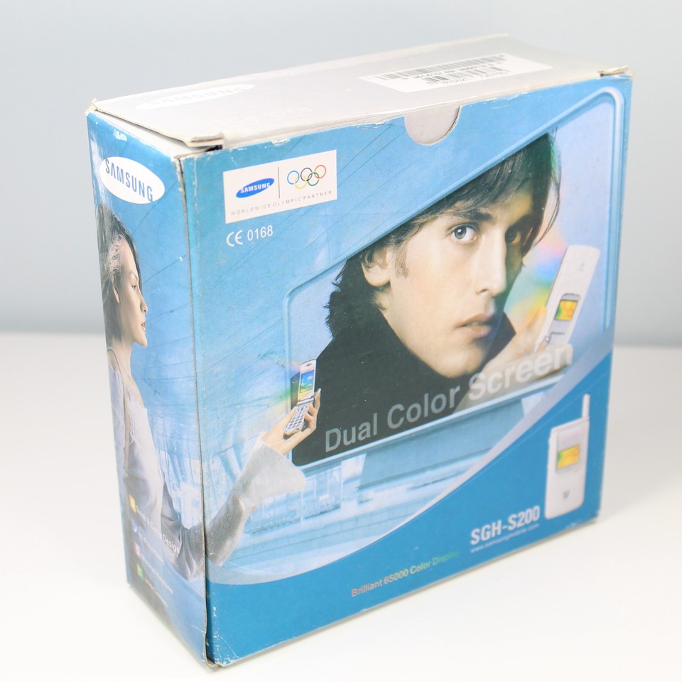 Rare Vintage Samsung SGH-S200 World Wide Olympic WHITE Phone In Box | eBay