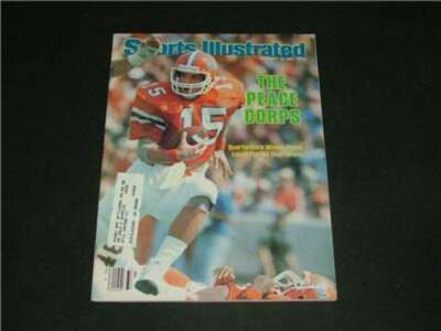 Sports Illustrated Sept 13 '82 Florida Over Miami, Wayne Peace ID:1155 ...