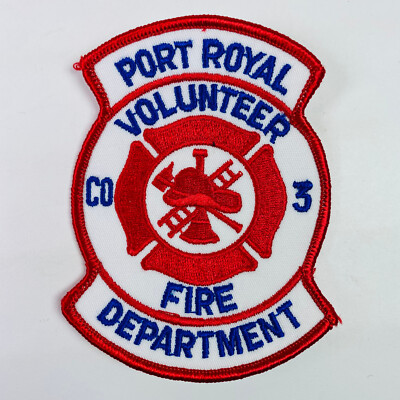 Port Royal Volunteer Fire Co 3 Virginia VA Patch E1 | eBay