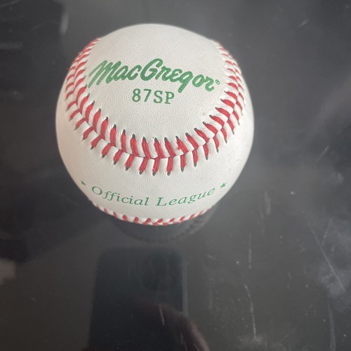 MacGregor #87 SP Practice Baseball Leather Cover - 9in Standard Size | eBay