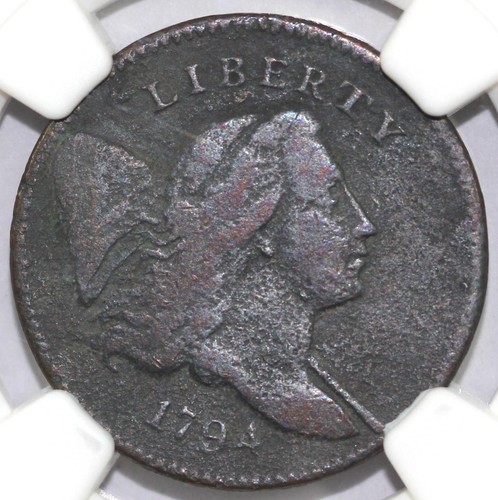 1794 1/2c C-4a Normal Head Liberty Cap Half Cent NGC Fine Details ...