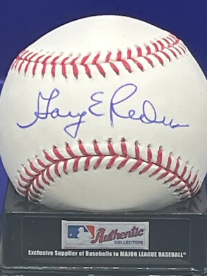 GARY REDUS CINCINNATI REDS / PITTSBURGH PIRATES SIGNED OML BASEBALL | eBay