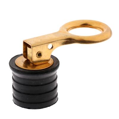 Brass 1.2\" Transom Baitwell Drain Hull Plug 30mm | eBay Australia