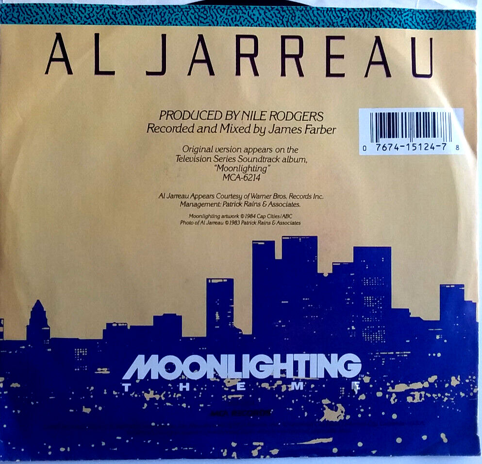 Moonlighting Theme Song Buy Al Jarreau : Moonlighting Theme (7",