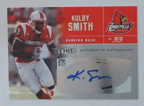 Kolby Smith - 2007 Sage Rookie RC AUTOGRAPH -P36 | eBay