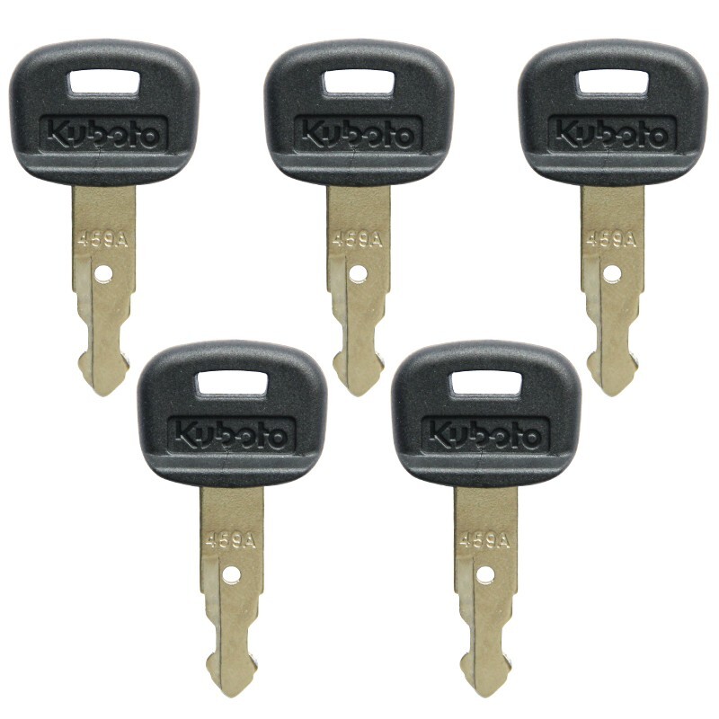 5pk Key with Logo 459A Kubota Skid Steer Track Loader & Mini Excavator ...