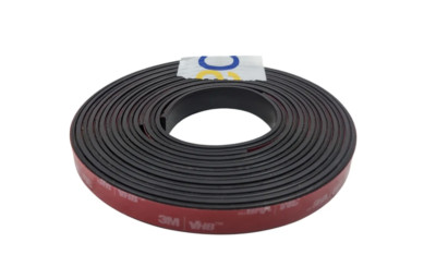 14' - 3M VHB 1/2" Wide Neodymium Flexible Magnet Strip w/ 3M Self ...
