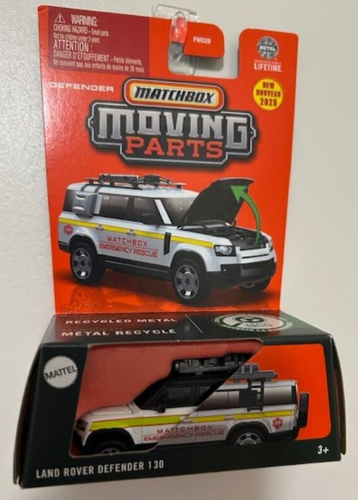 LAND ROVER DEFENDER 130 * MATCHBOX MOVING PARTS * NEW * | eBay
