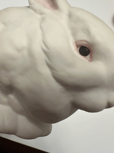 Vintage CYBIS Bisque Porcelain Bunny Rabbit Mr. Snowball 1962 USA | eBay