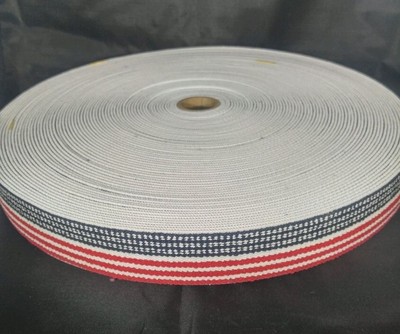 1.5" Elastic Stretch Webbing Patriotic - American Flag - 5 Continuous ...