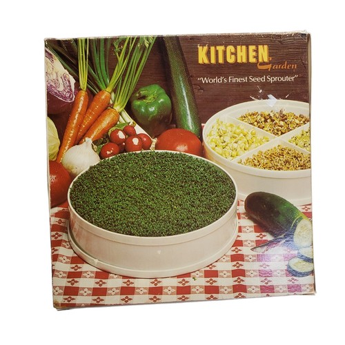 Kitchen Gardens Seed Spouter Sprouts 9.5" RAISE YOUR OWN WHEAT GRASS | eBay