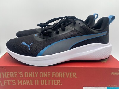PUMA Rocket Fuel Men’s Ultra-Light Running Shoe US 13 Black/Blue | eBay