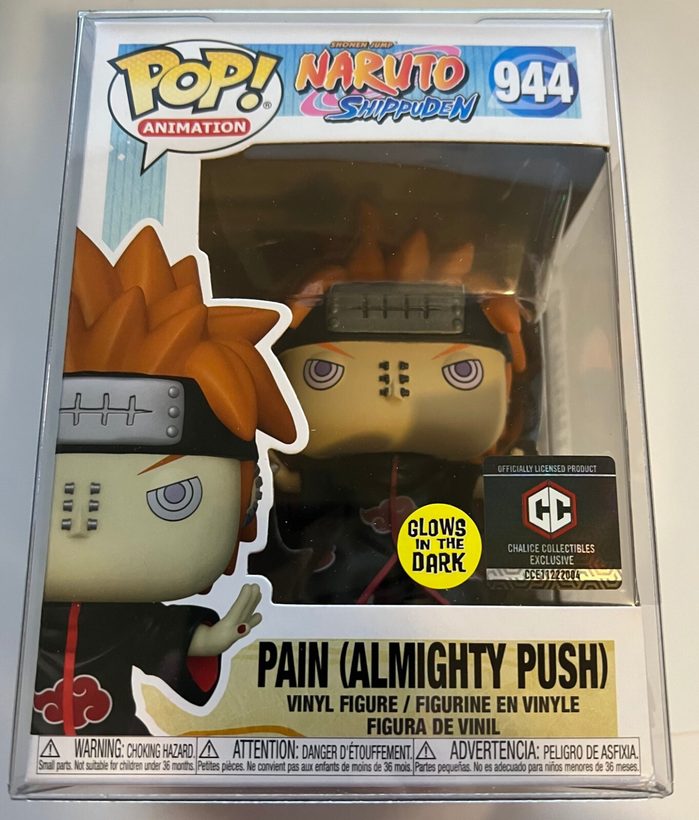 Funko POP! #944 Naruto Shippuden Pain (Almighty Push) Chalice ...