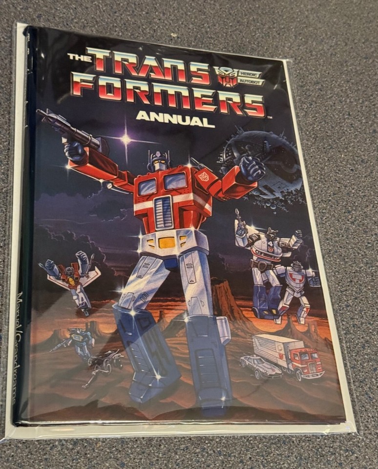 TRANSFORMERS G1 UK Marvel PICK YOUR OWN TRANSFORMERS ANNUALS & BOOKS ...