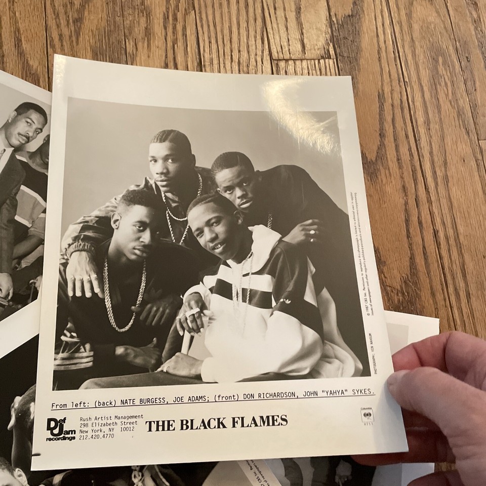 HUGE Def Jam Rap 90s MUSIC PRESS KIT Photo Hip Hop LL Cool J Public ...