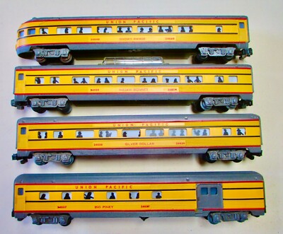 AMERICAN FLYER CUSTOM UNION PACIFIC PASSENGER CAR SET | eBay