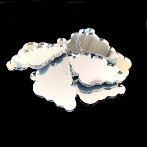 Cloud Shaped Crafting Mirrors Pks 10, Many Colours/Sizes, Engraving ...