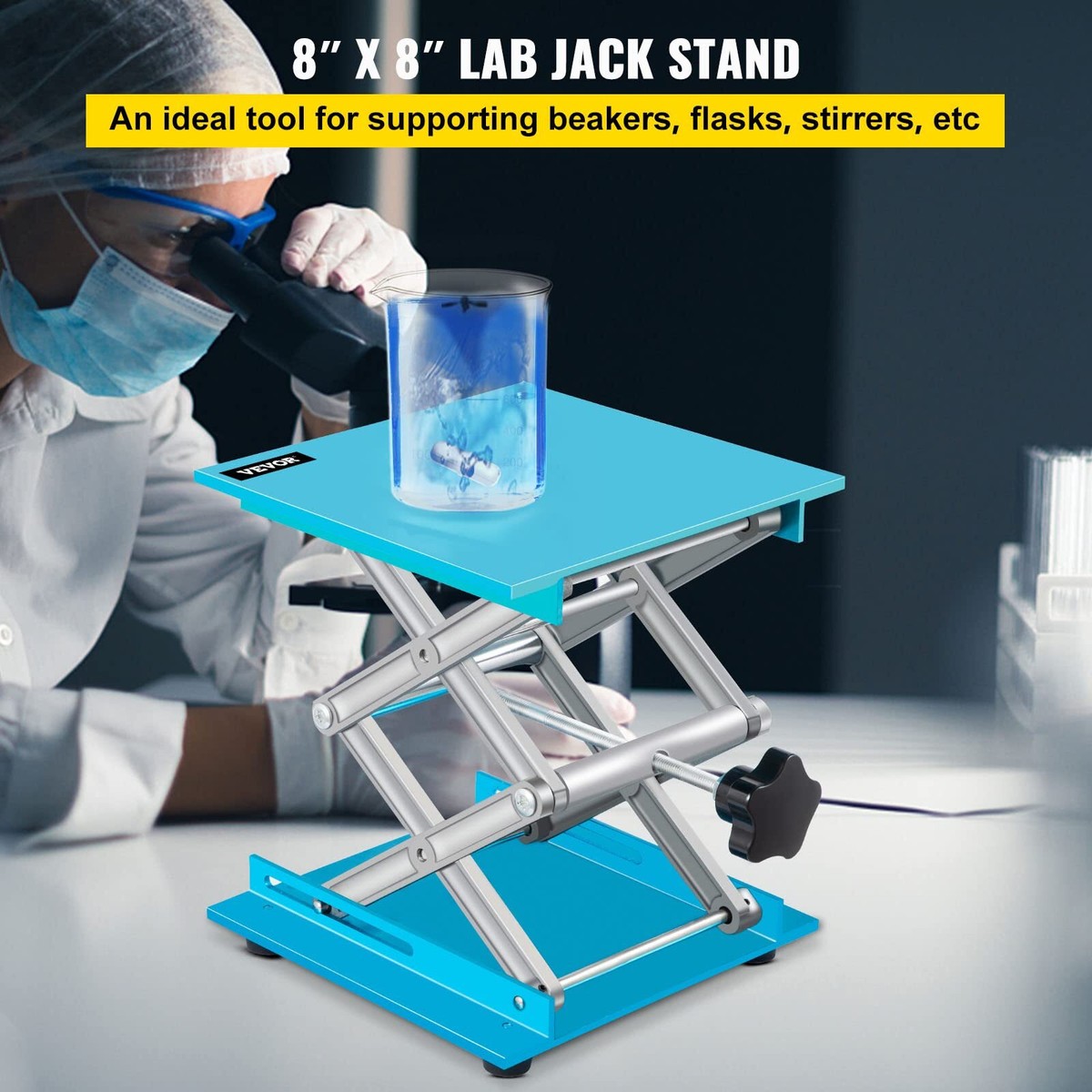 Sollevatore Auto LQKYWNA 8x8 / 6x6 / 4x4 Lab Jack, Carico Massimo 10 ...