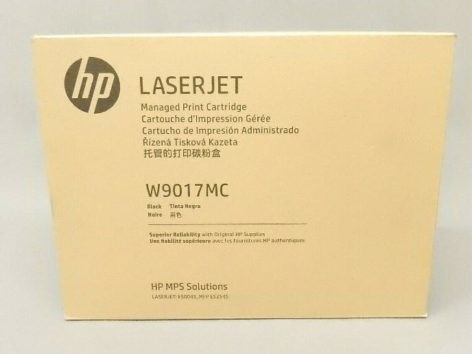 Genuine HP W9017MC Black Toner Cartridge E50045 MFP E52545 for sale ...