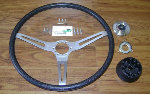 Comfort Grip Steering Wheel Kit Black Cushion 3-spoke 67-72 Pickup ...