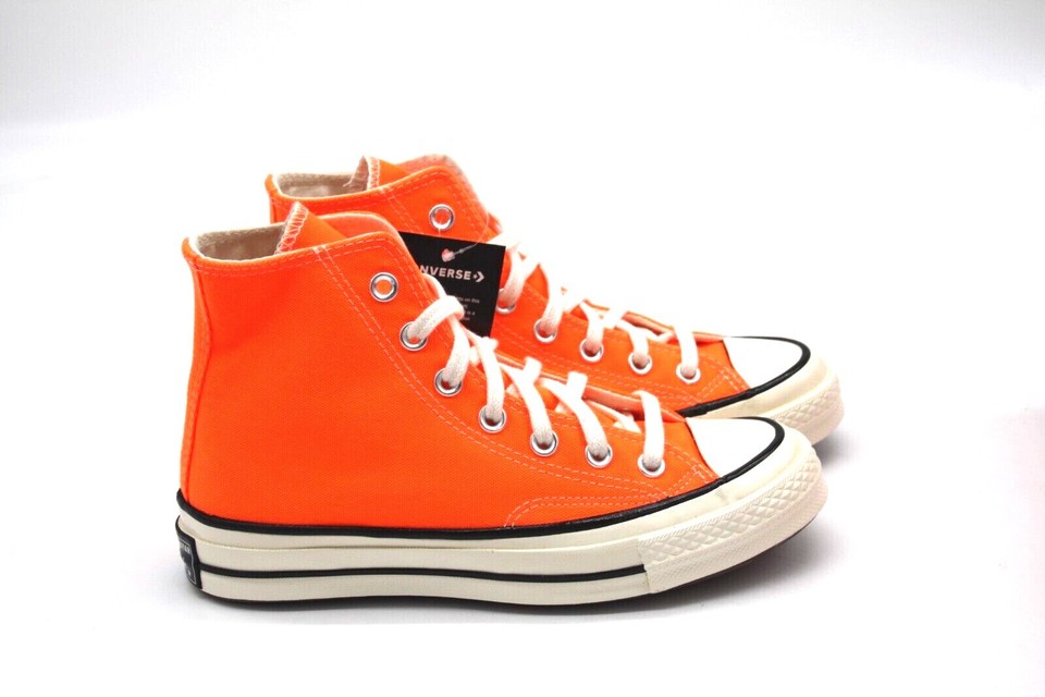CONVERSE CHUCK 70 HI TOTAL 167700C TOTAL ORANGE/EGRET SNEAKER UNISEX | eBay