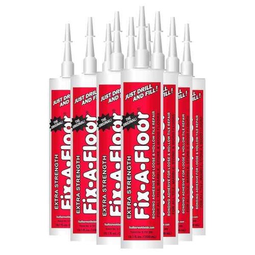 Fix-A-Floor 10.1 oz. Repair Adhesive 12-Case Extra Strength Tile ...