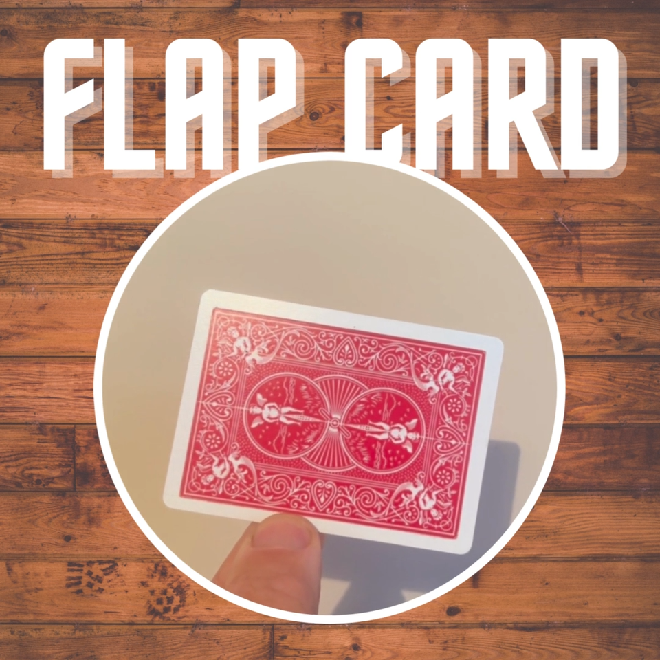 Magic FLAP CARD Bicycle BLUE to RED Colour Change - Elastic Mechanism ...