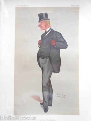 Original Vanity Fair Print of George Thomas Kenyon MP, 1888 (Includes ...